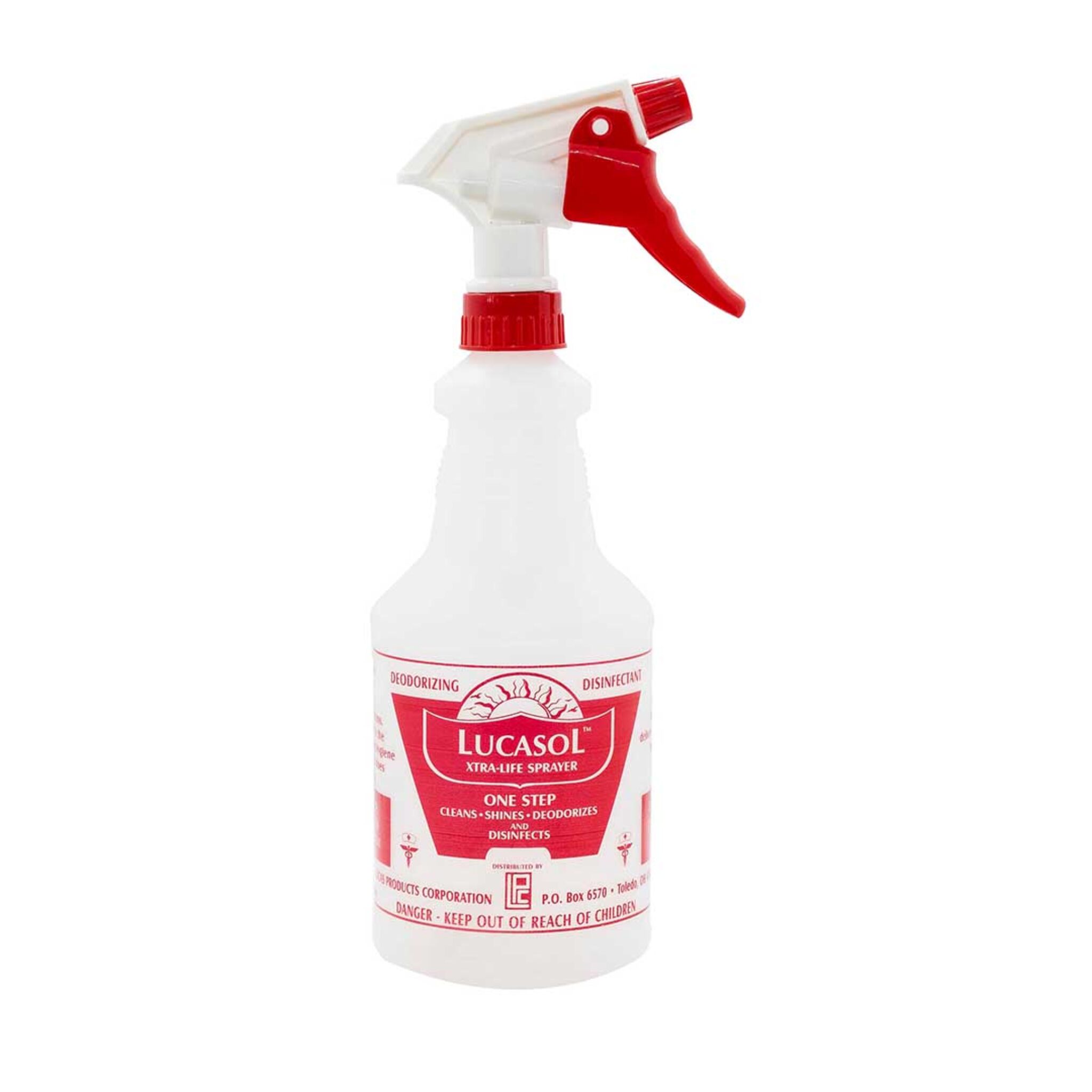Suntan Supply Lucasol One Step Disinfectant Spray Bottle - Suntan Supply