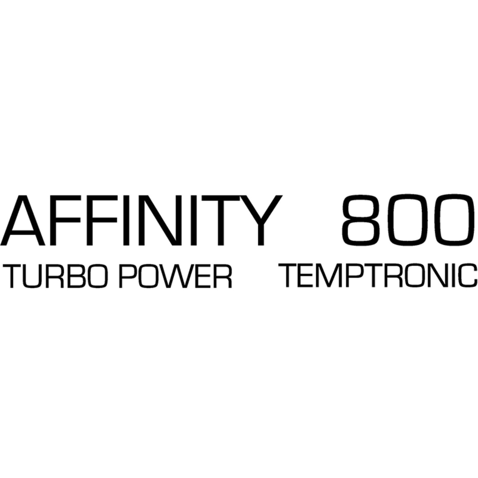 Suntan Supply Replacement Ergoline Affinity 800 Bed Label - Suntan Supply