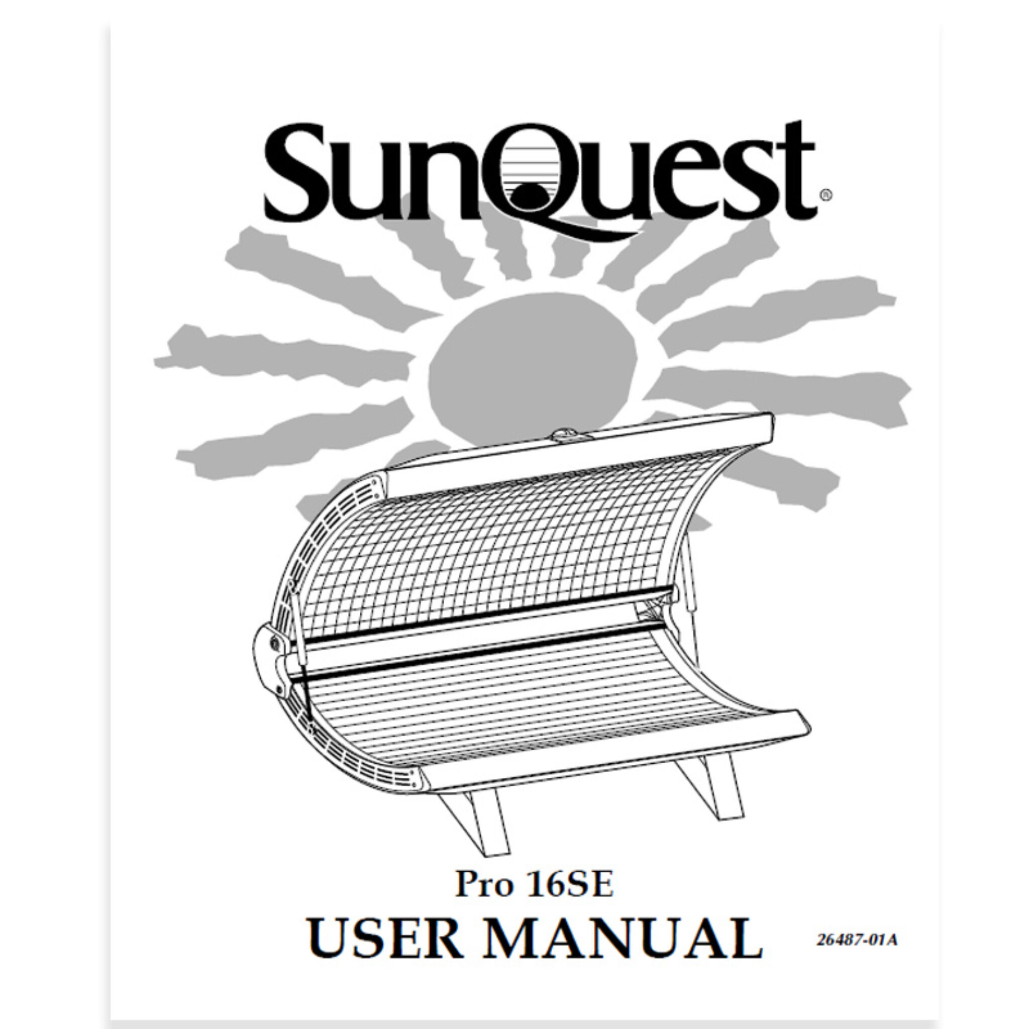 Suntan Supply ETS Sunquest Series Tanning Bed User Manual - Suntan Supply